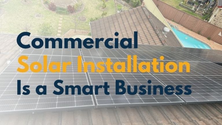 Why Commercial Solar Installation Is a Smart Business - SunnyPath Energy